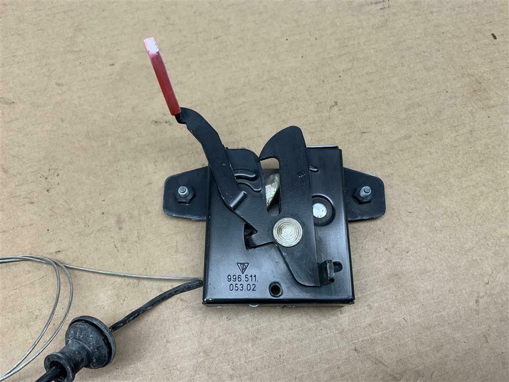 Porsche 996 Carrera 911 986 Front Bonnet Front Lid Lock Latch Release ...